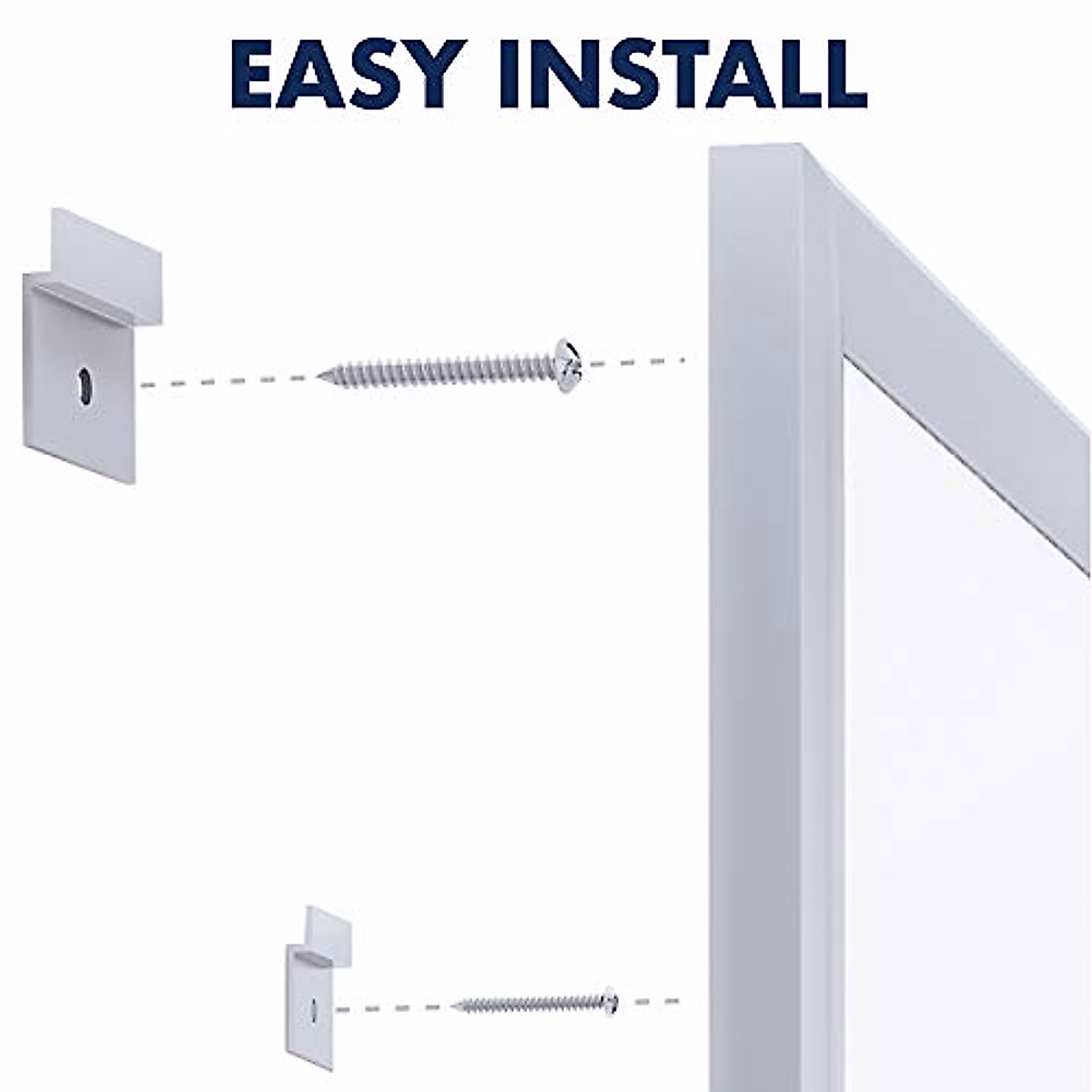 Quartet Magnetic Whiteboard, 6' x 4' White Board, Nano-Clean, Silver Aluminum Frame (SM537)
