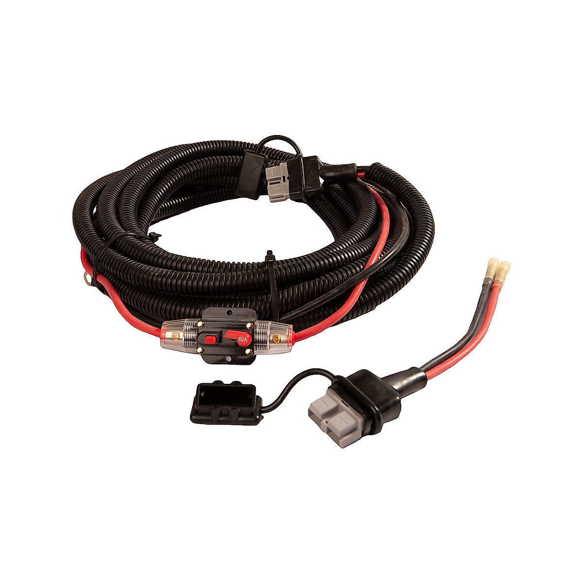 Pro Controll Trolling Motor Quick Connectors Battery Harness Kit with 60 AMP Circuit Breaker Bundle