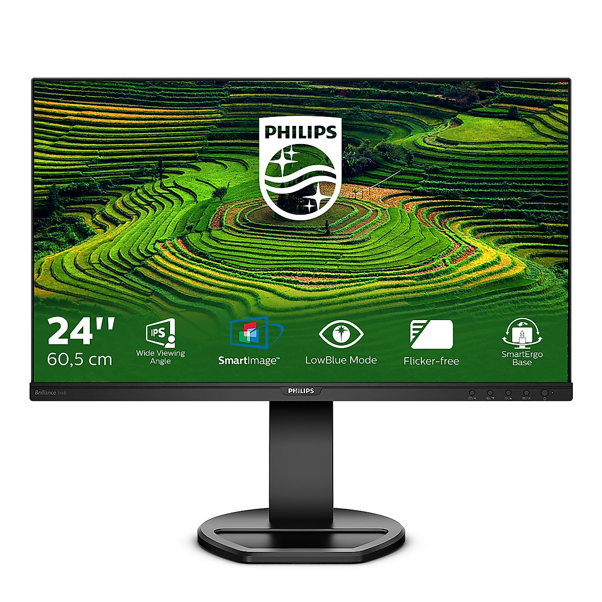 PHILIPS MONITEUR MONITEUR 23.8P Noir