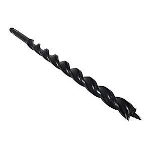 WoodOwl CU-07 Tri Cut 3/4" x 12" Long Ultra Smooth Utility Auger Hand Brace Boring Bit PTFE Coated