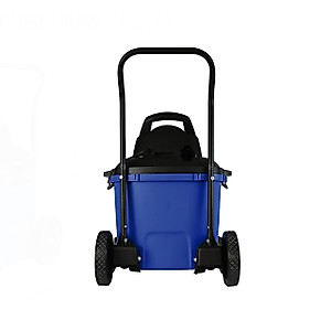 Koblenz WD-16L4H 6.5 HP Vacuum Cleaner and Blower with Rear Handle, 2-1/2"" in x 8' Hose, 16 Gallon Tank, Blue/Black