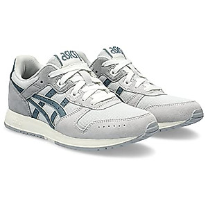 ASICS Women's Lyte Classic Sportstyle Shoes, 8, Glacier Grey/IRONCLAD