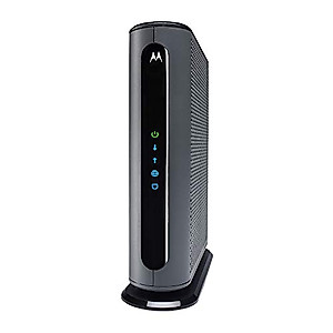 Motorola MB8611 DOCSIS 3.1 Multi-Gig Cable Modem | Pairs with Any WiFi Router | Approved for Comcast Xfinity, Cox Gigablast, Spectrum | 2.5 Gbps Port | 2500 Mbps Max Internet Speeds