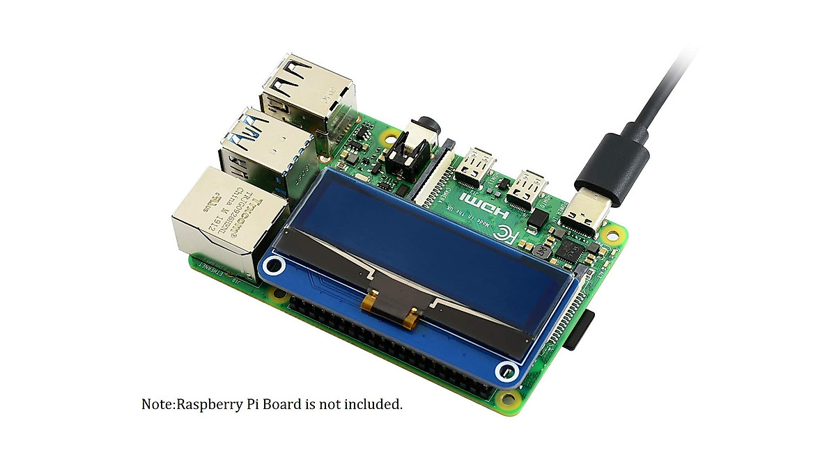 2.23 inch OLED Display HAT for Raspberry Pi & Arduino
