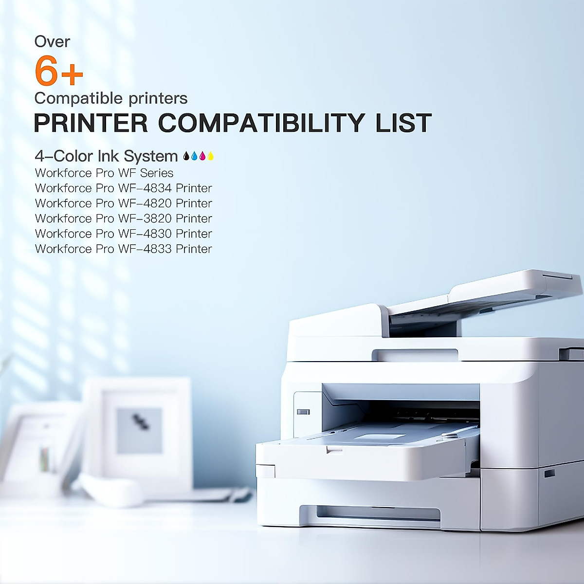 E-Z Ink Pro 822XL 822 Ink Cartridges High Yield Remanufactured Replacement for Epson 822 822 XL T822 Ink Cartridges Combo Pack to Work with EPSON Workforce Pro WF-3820, WF-3823, WF-4820 (3 Pack)