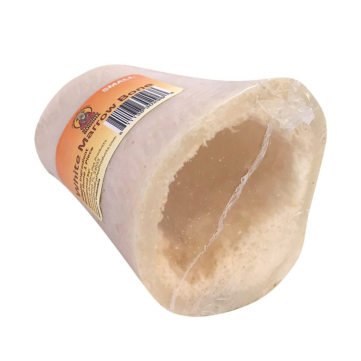 Barking Buddha 3" Small White Beef Femur Bones for Dogs | All Natural, Preservative Free, Premium Quality Dental Chew Treats (Pack of 3)