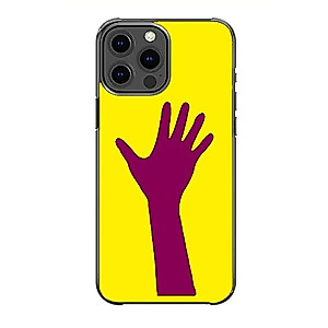 Silhouette Waving Hand Pattern Art Design Anti-Fall and Shockproof Gift iPhone case (iPhone 11)