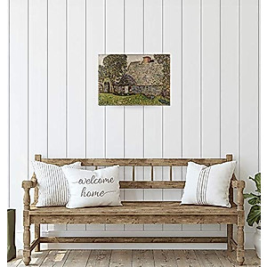 Imagekind Wall Art Print Entitled The Old Mulford House, East Hampton by C. Hassam by The Fine Art Masters | 32 x 23