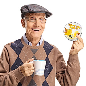 What The Duck Fidget Putty - Quirky Rubber Ducky Stress Relief Toy - Premium Silly Putty for Fun, Relaxation, and Unique Gifts - Get Yours Today!