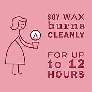 Mrs. Meyer's Scented Soy Tin Candle, 12 Hour Burn Time, Made with Soy Wax and Essential Oils, Peppermint, 2.9 oz