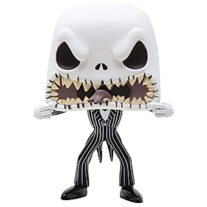 Funko Disney: The Nightmare Before Christmas - Jack Skellington (Scary Face) Pop! Vinyl Figure (Bundled with Compatible Pop Box Protector Case)