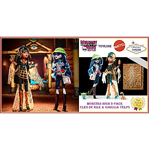 Mattel Monster HIGH Cleo DE NILE & GHOULIA YELPS 2-Pack