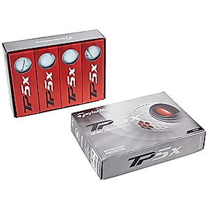 TaylorMade 2021 TP5x 2.0 Golf Balls White