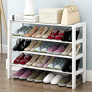 DINGZZ Shoe Rack, Shoe Shelf Storage Organizer for Entryway Hallway Bathroom for Boots Rack