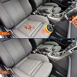 CHEN REFINISH 22 Pcs Drill Brush Attachments Set, Power Drill Brushes for Cleaning Scrub Pads and Sponge with Extend Long Attachment, Car Detailing Kit for Bathroom, Corners, Kitchen, Tile, Grout, Tub