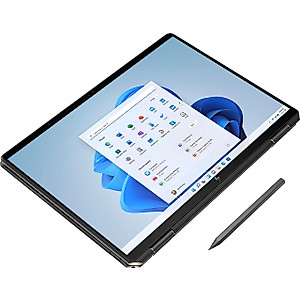 HP Spectre x360 14-ef0013dx Home & Entertainment 2-in-1 Laptop (Intel i7-1255U 10-Core, 16GB RAM, 1TB SSD, Intel Iris Xe, 13.5" 60Hz Touch Full HD (3000x2000), Active Pen, Win 11 Home) (Renewed)