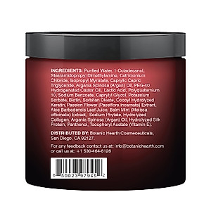 Botanic Hearth Almond & Jojoba Oil Hair Mask | For Dry & Damaged Hair | Deep Conditioning & Moisturizing Treatment | Color Safe | For Men & Women | 8 oz