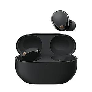 Sony WF-1000XM5 - The Best True Wireless Noise-Canceling Earbuds with Alexa Built-in, Bluetooth, in-Ear Headphones, Up to 24 Hours Battery, Quick Charge, IPX4 Rating, Works with iOS & Android - Black