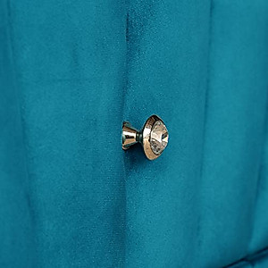 Wood Nightstand with 2 Drawers, Bedside Tables with Velvet Fabric & Glass Worktop, Bed Side Table & Night Stand End Table with Storage for Living Room, Bedroom, Beige, 25"L x 13.7"W x 28.3"H