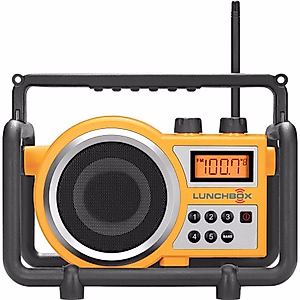 Sangean LB-100 Ultra Rugged Compact AM / FM Radio Yellow