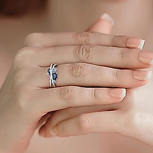 Finger Rings, Knuckle Stacking Rings,Trendy Statement Rings,Women Ring X Shape Cubic Zirconia Jewelry Vintage Bright Luster Ring,Jewelry Gifts for Women&Girl in Valentine's Day, Anniversary, Wedding-Silver US 7