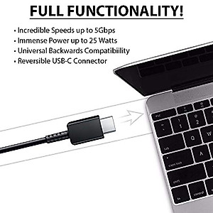 PRO USB-C Charging Transfer Cable for Bose Noise Cancelling Headphones 700! (Black 3.3Ft)