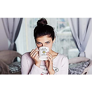 Here We Fucking Go Again I Mean Good Morning - Funny Birthday or Christmas Mom Gift - Sarcastic Gag Presents For Her Women Mother - 11 oz Coffee Mug Tea Cup White