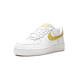Nike Womens WMNS Air Force 1 Low 315115 170 White/Saturn Gold - Size 8.5W