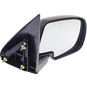 Kool Vue Left & Right Manual Non-Heated Door Mirrors Compatible With Chevrolet Silverado 1500 1999-2006 Without Blind Spot Feature Chrome Pair Extended Cab & Standard Cab