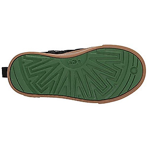 UGG Unisex-Child Hamden Ii Sneaker, Black, 7 Toddler US