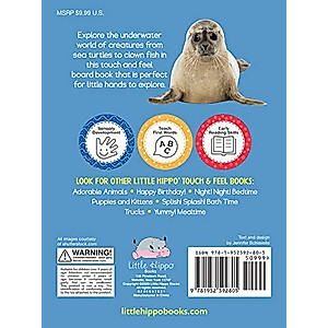 Ocean Friends - Touch and Feel Board Book - Sensory Board Book
