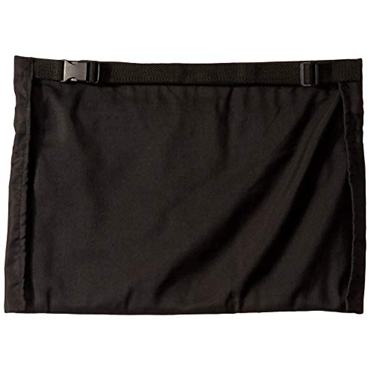iServ 5 Pockets Black Waist Apron (22x13 inches). Clip-on Server Apron with Zipper pocket. Restaurant Half Aprons Waitress, Waiter, Server, Bartender, Barista, Money Apron, Check Holder, Organizer