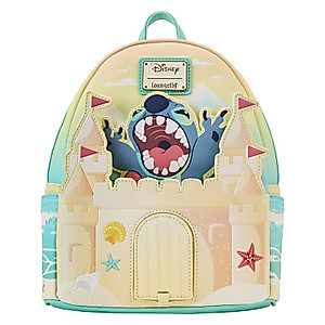 Loungefly Disney Stitch Sandcastle Beach Surprise Mini Backpack