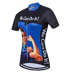 Cycling Jersey Women, Short Sleeve Bike Shirts Summer Road Bicycle Clothes Female Biking Tops Qiuck Dry S-3XL