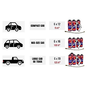 Tekton44 Undercoating for Trucks, Black Sprayable Auto Undercoating (5 Liter Cans + 1 Spray Gun + 1 Spray Wand), 5 Cans + 1 Spray Gun + 1 Wand