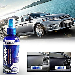 N.D Black Car Scratch Remover, Interior Car Cleaner Dashboard Plastic Restorer, Ultimate Scratch and Swirl Remover for Black and Dark Paints