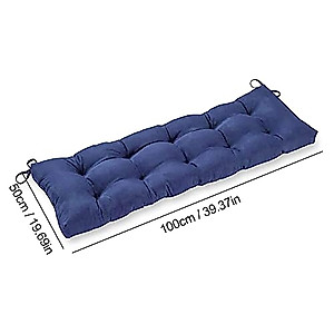 Outdoor Bench Cushion Cotton Garden Furniture Loveseat Cushion Patio Wicker Seat Cushions For Lounger Garden
