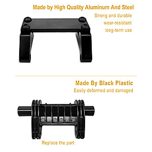 Metal Drive Toggle and Clevis Mount Fit for All La-Z-Boy LazyBoy Lazy Boy Power Recliners Chair, with 2pcs Plastic Split Bushings, Black