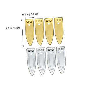 Toyvian 2 Sets Fruit Power Generation Experiment Equipment Lemon Battery Kit Fruit Battery Experimental Supplies Toy Experiments DIY Fruit Battery Power Experiment Supplies Metal
