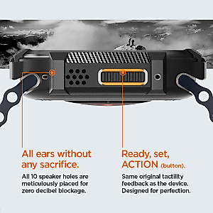 Spigen Rugged Armor Designed for Apple Watch Ultra 2/Ultra Case Durable TPU Case for Apple Watch Ultra 49mm Case - Black