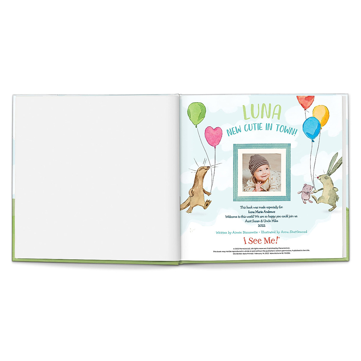 New Cutie in Town - Personalized Children's Story - I See Me! (Hardcover)