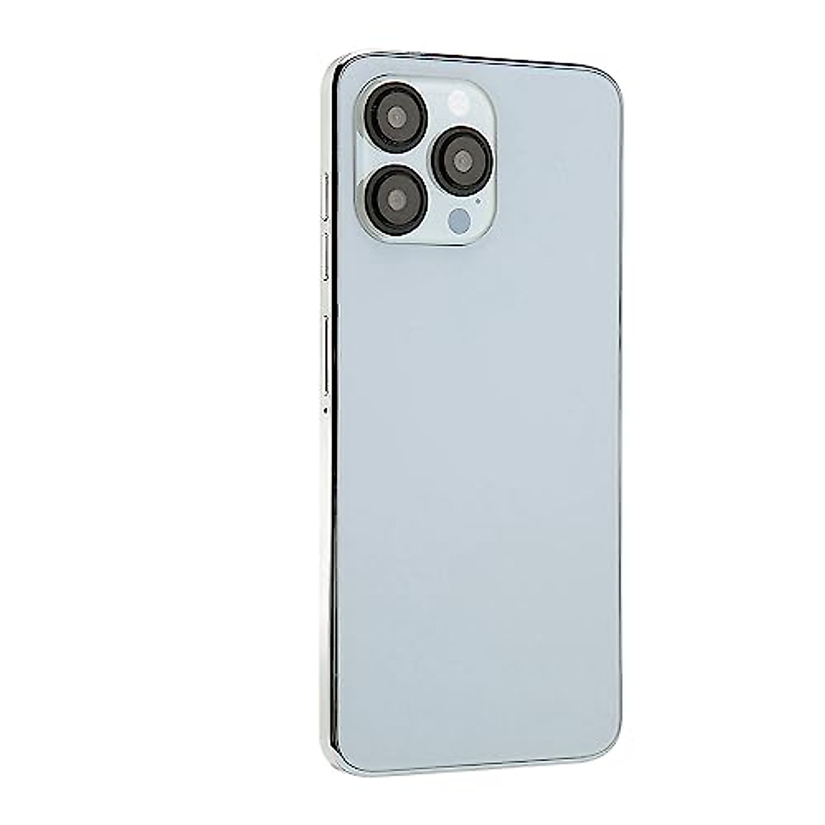 LANTRO JS Smart Phone, 6.1in, Ten Core, 2G/5G WiFi, 4GB/64GB, 8MP/16MP, 7000mAh, for Android 11.0, White, EU Plug,Compatible with 100-240V