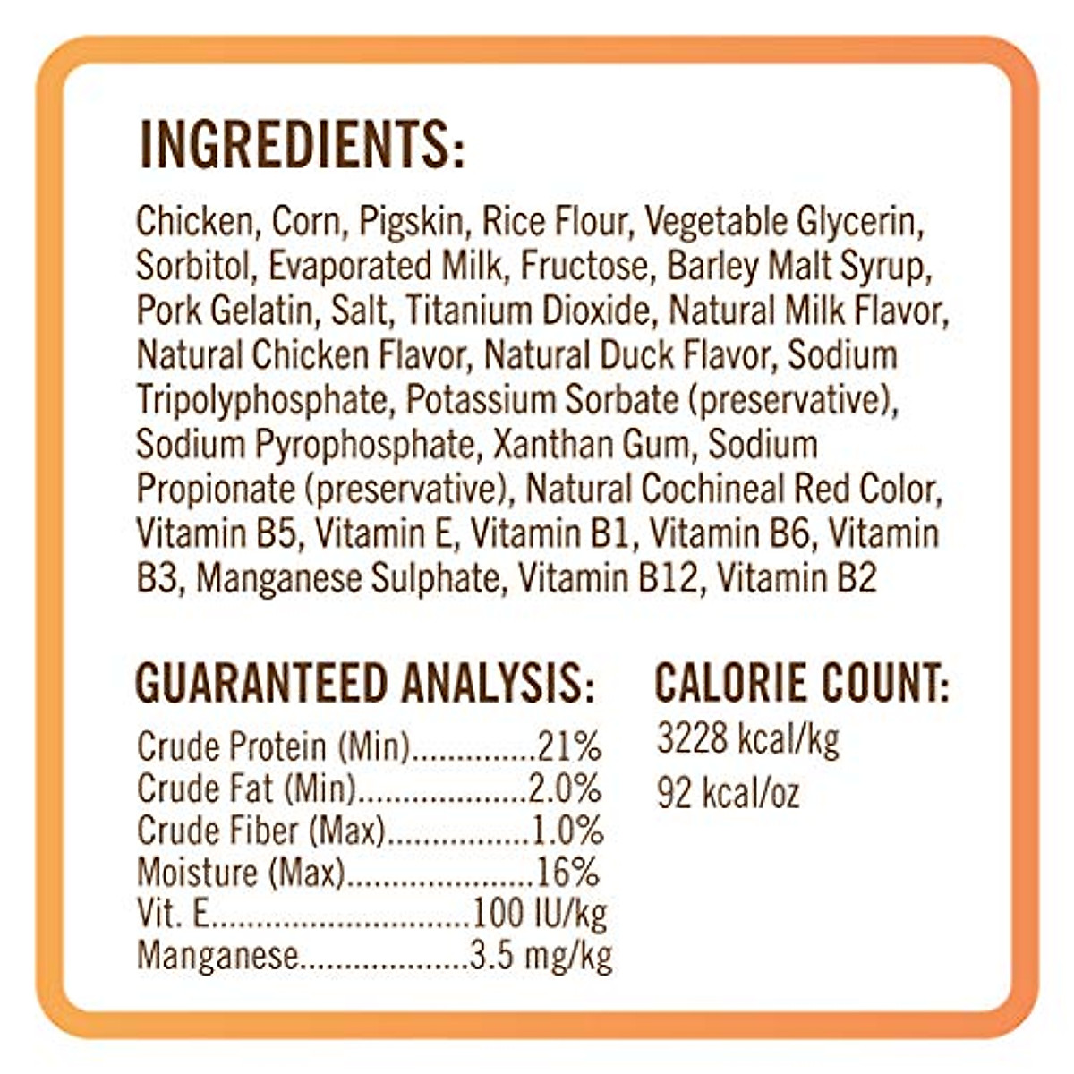 NutriChomps Dog Chews, 5-inch Kabobs, Easy to Digest, Rawhide-Free Dog Treats, 6 Count, Real Chicken and Duck flavor