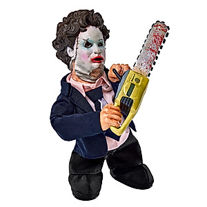 Spirit Halloween Texas Chainsaw Massacre 10.5 Inch Leatherface Sidestepper Decoration | Officially Licensed | Home Décor| Indoor Décor | Halloween Décor | Horror Décor