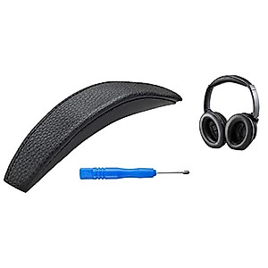 AHG Replacement QC35 Headband / QC35 ii Headband pad Cushion Cover. Compatible with Bose QuietComfort 35 Headphones (QC35) and Bose QuietComfort 35 ii Headphones (QC35 II) (Black)