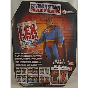 Superman Batman Public Enemies Superman Shiny Paint Variant 6 Inch Scale Action Figure