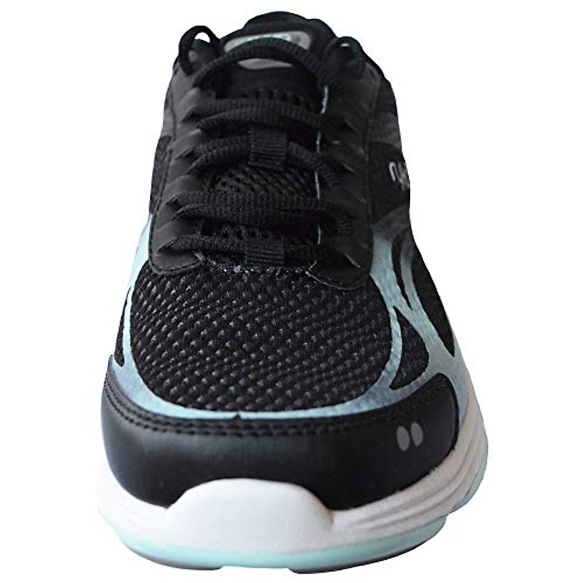 Ryka Women's Devotion Plus 2 Black/Mint Walking Shoe, 8 M, US