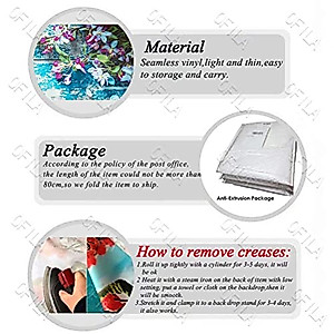 OFILA Wooden Backdrops 7x5ft Wood Backdrop Photography Background Wood Backdrop for Party Rustic Photo Backdrop Baby Photo Shoot Wood Floor Backdrop Cake Smash Photography Rustic Wooden Backdrop