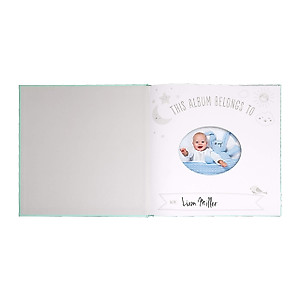Kate & Milo Little Dreamer Stars Baby's First Year Memory Book, Baby Milestones Photo Album, Whimsical Gender Neutral