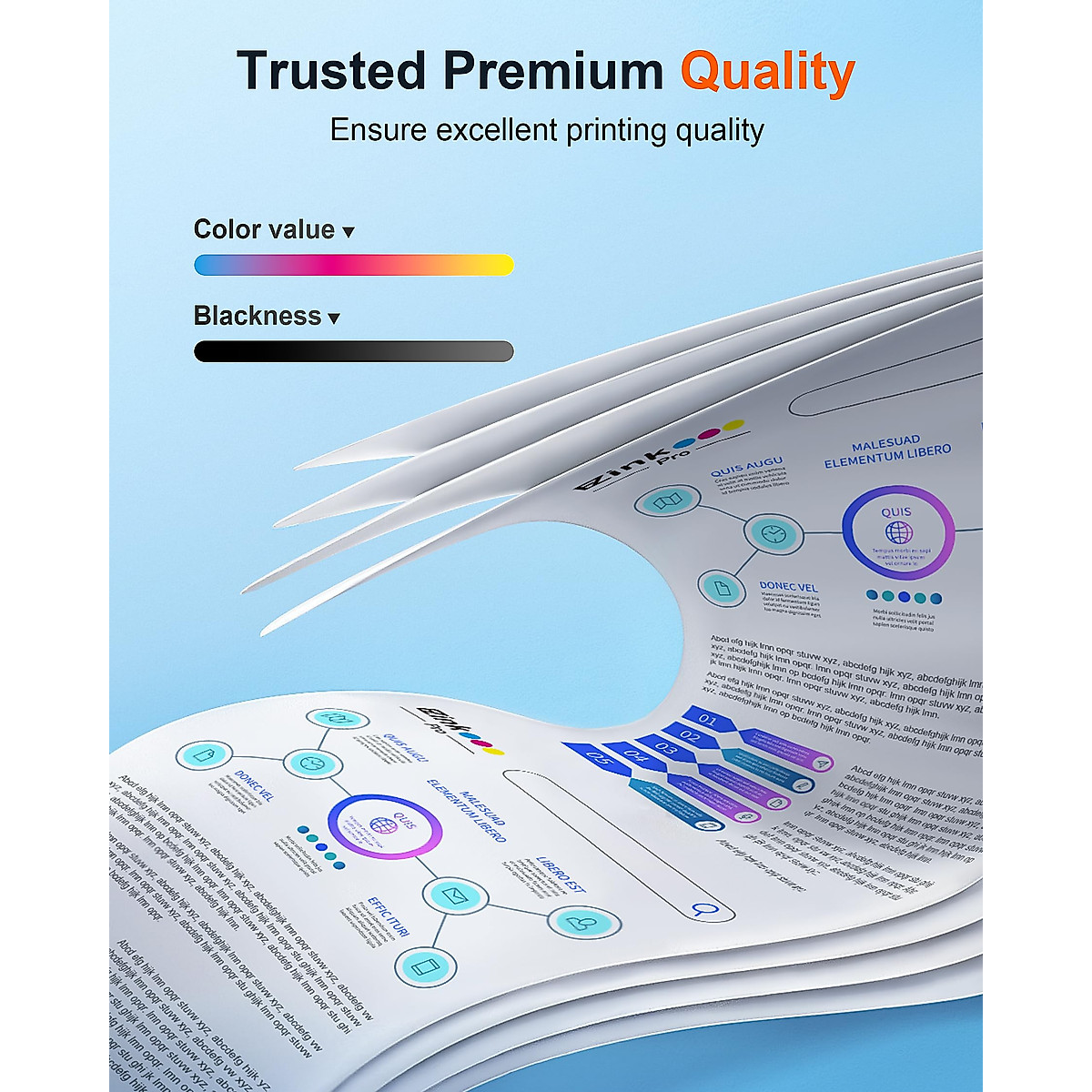 E-Z Ink Pro Remanufactured Ink Cartridges Replacement for Epson T212XL T212 212XL 212 XL to use with WF-2830 WF-2850 XP-4100 XP-4105 Printer (1 Black, 1 Cyan, 1 Magenta, 1 Yellow) 4 Pack